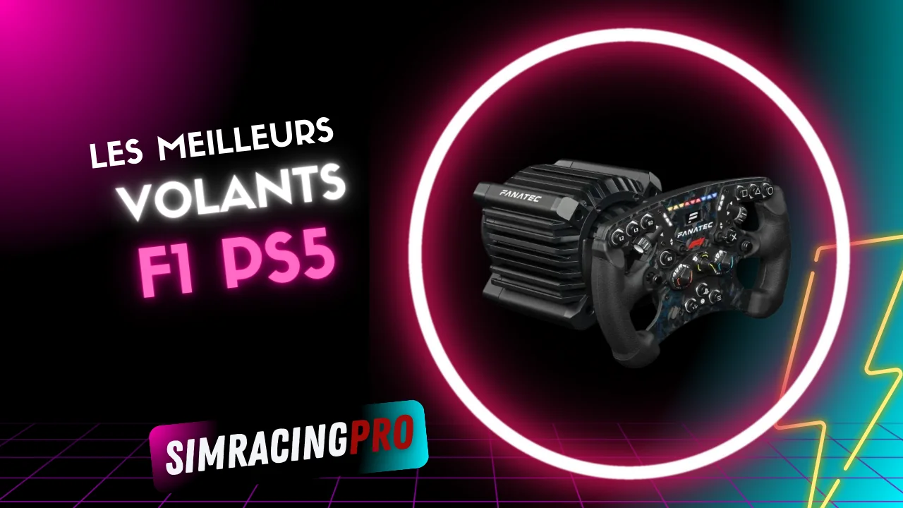 Les 7 meilleurs volants F1 PS5 de 2025 - Sim Racing Pro