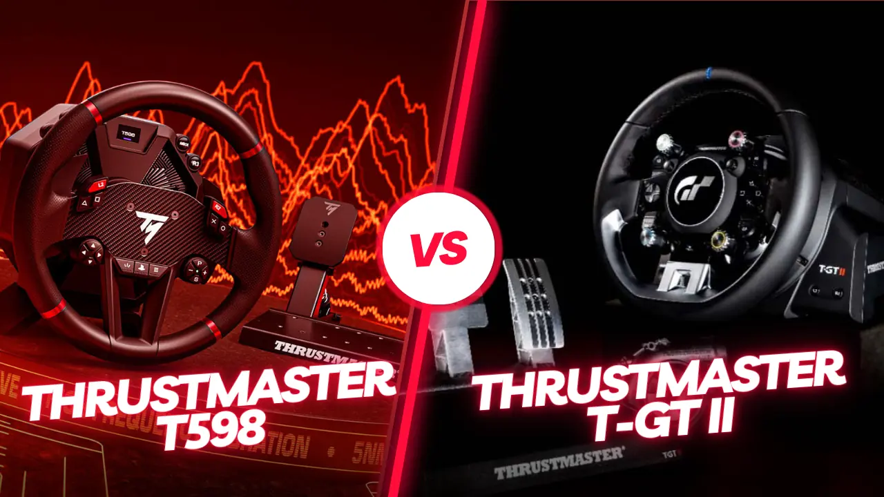 Thrustmaster T598 vs T-GT II