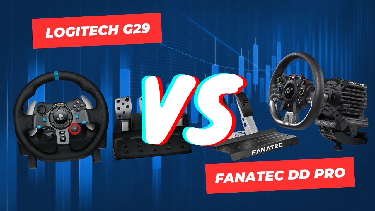 Fanatec DD Pro vs Logitech G29 : Quelle est la rapidité d'exécution