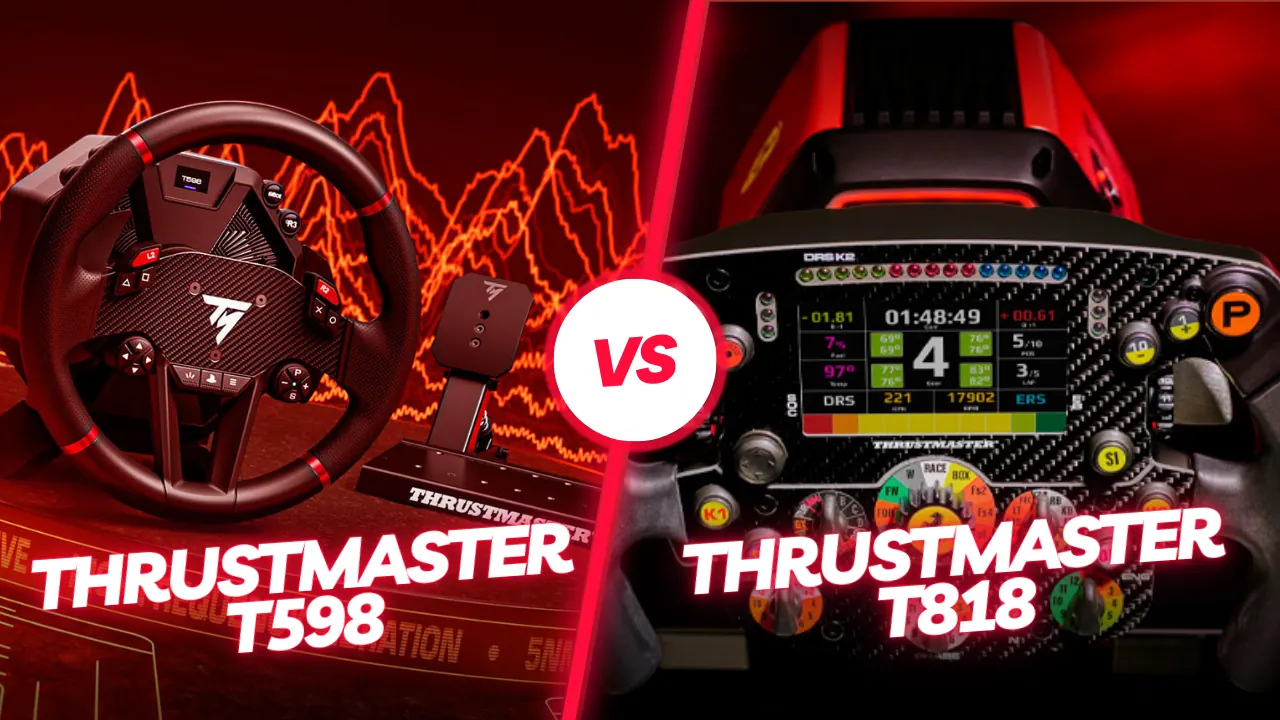 Thrustmaster T598 vs T818